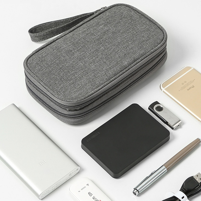 [SG] Electronic Organizer Travel Digital Storage Bag Data Headphone ...