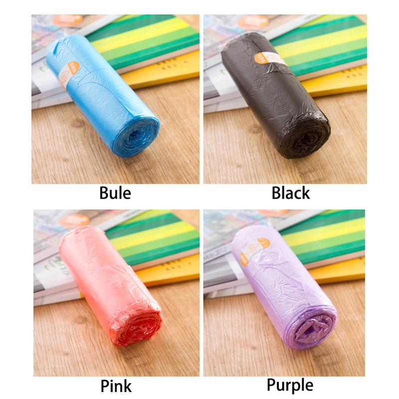 Garbage Bag Disposable Kitchen Rubbish Plastic Bag 75Pcs Beg Sampah ...