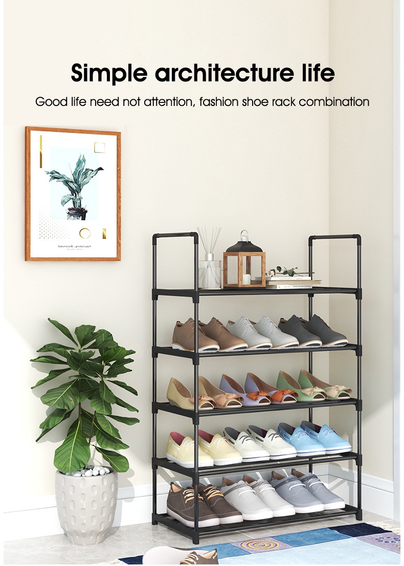 HXR 4/5/6Tier Doorway Shoe Rack BTO HDB Choice Shoes Rack Easy Assemble ...