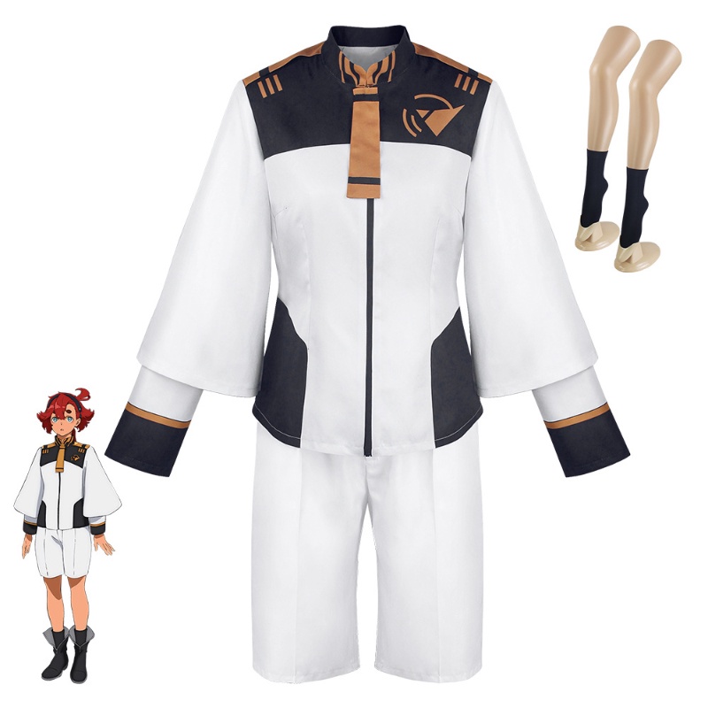 Anime Mobile Suit Gundam The Witch From Mercury Suletta Mercury Cosplay ...