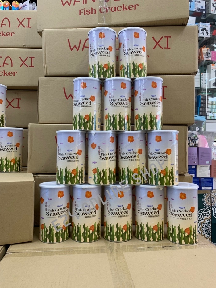 Fish Cracker Seaweed 香脆海苔鱼片100g New EXP: 01/2026 | Shopee Singapore