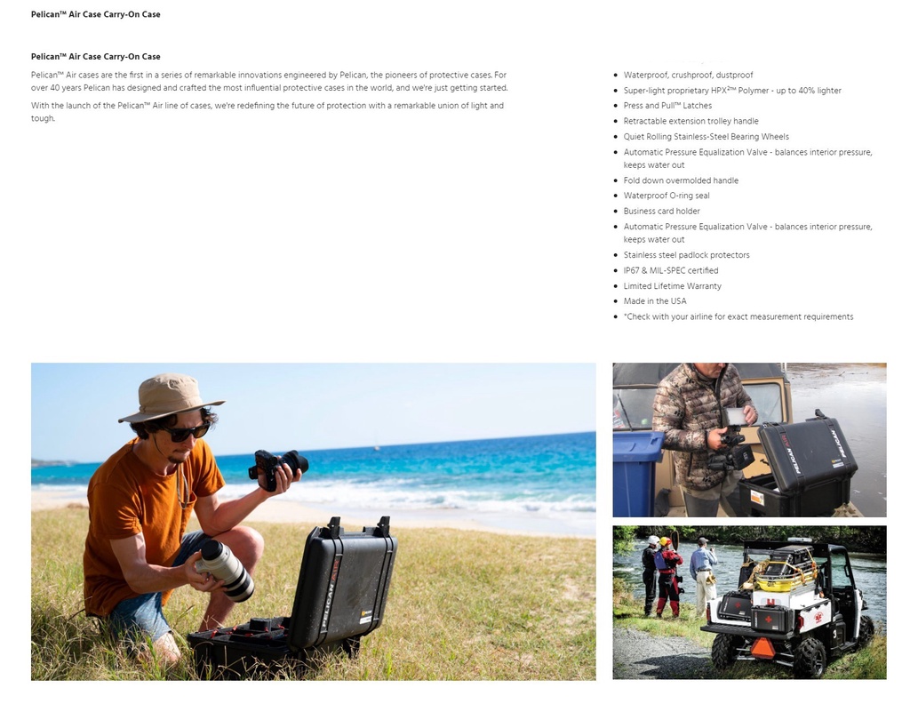 Pelican 1615 Air Case w/ TrekPak Divider System | Shopee Singapore