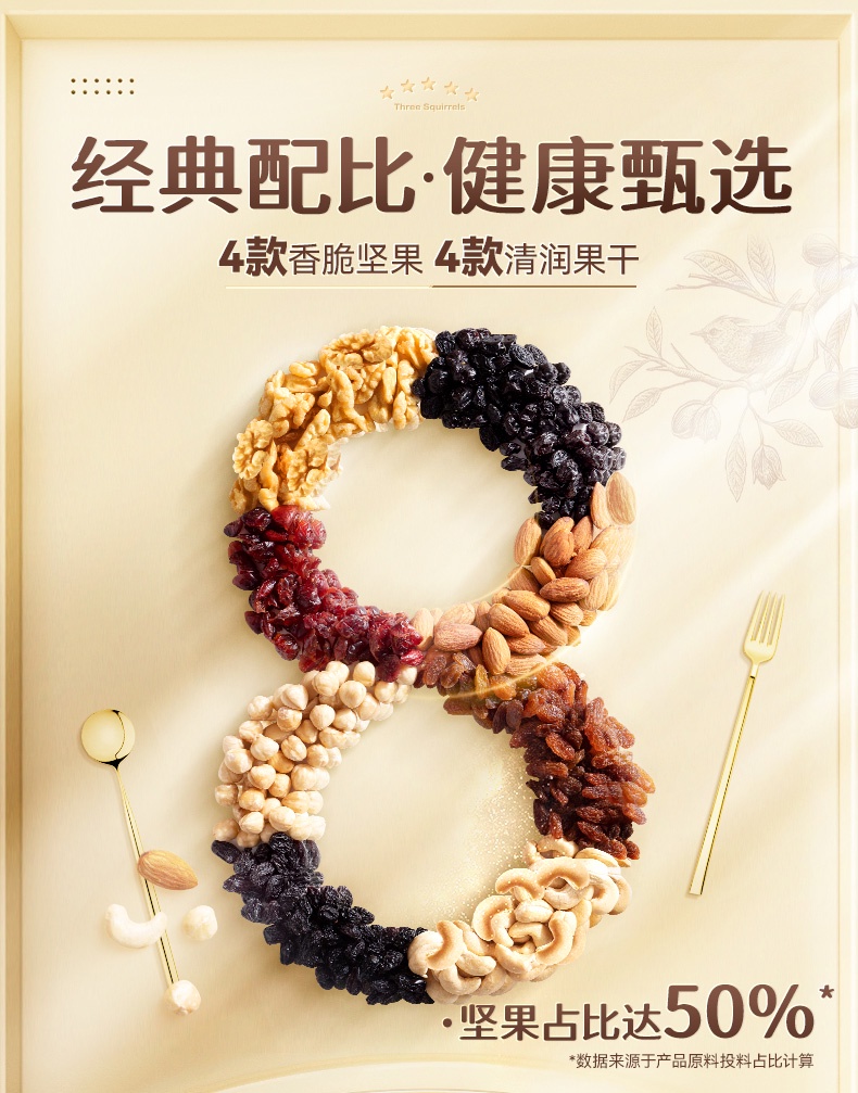 Snek Three Squirrels Daily Nuts Daily Fruit Nuts Snack Pregnant Women ...