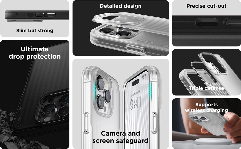 elago Buckler Case Compatible with iP 14 Pro, 14 Pro Max Case 6.1 inch ...