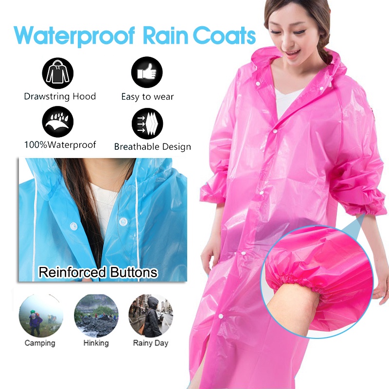 [SG stock]High Quality Adult waterproof jacket Raincoat motorcycle PVC ...