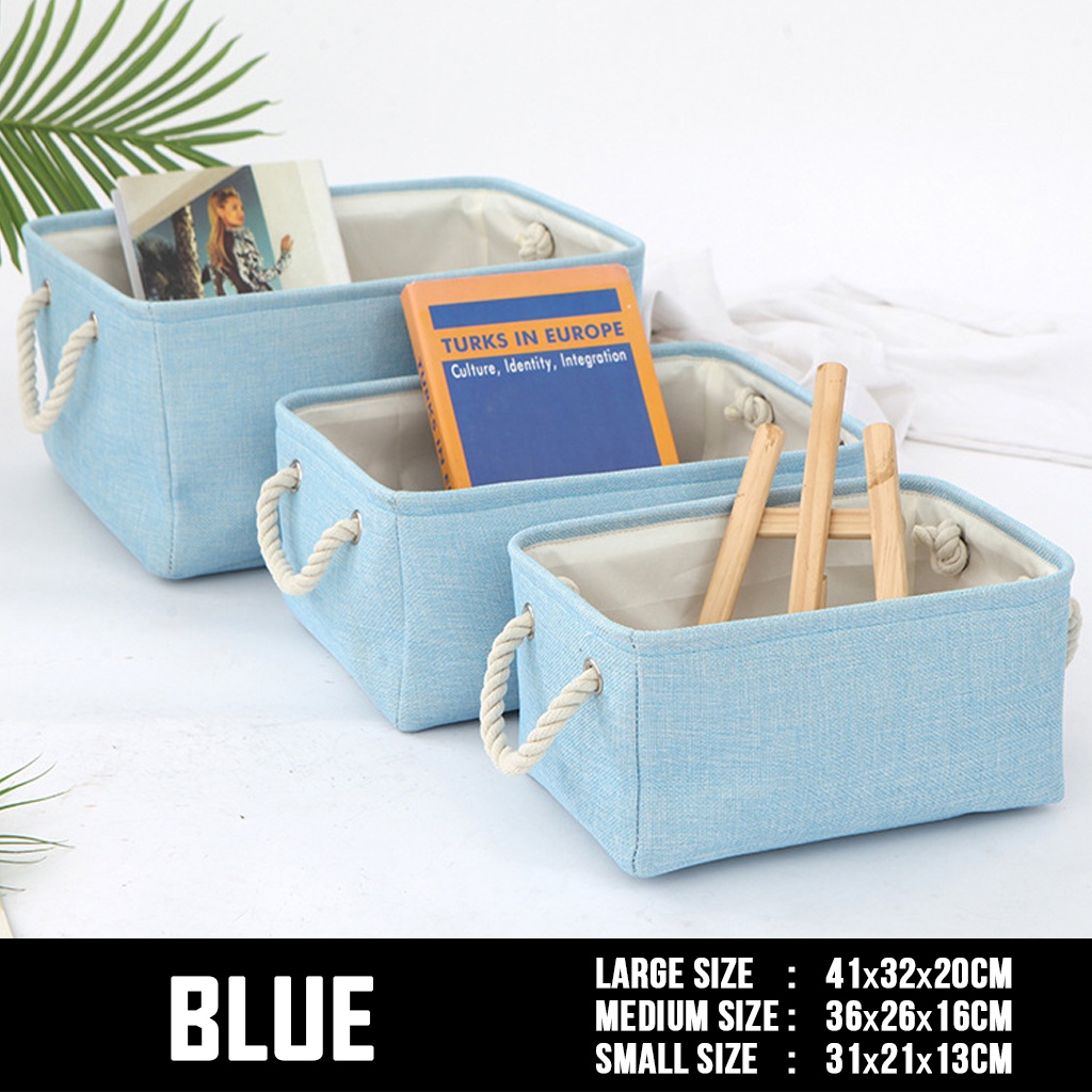 SG Foldable Linen Storage Bag Small Medium Large - Non Woven Organiser ...