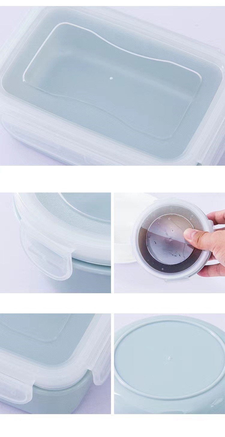 Fruit Food Container Mini Fresh-keeping Box with Lid Kids Lunch Bento ...