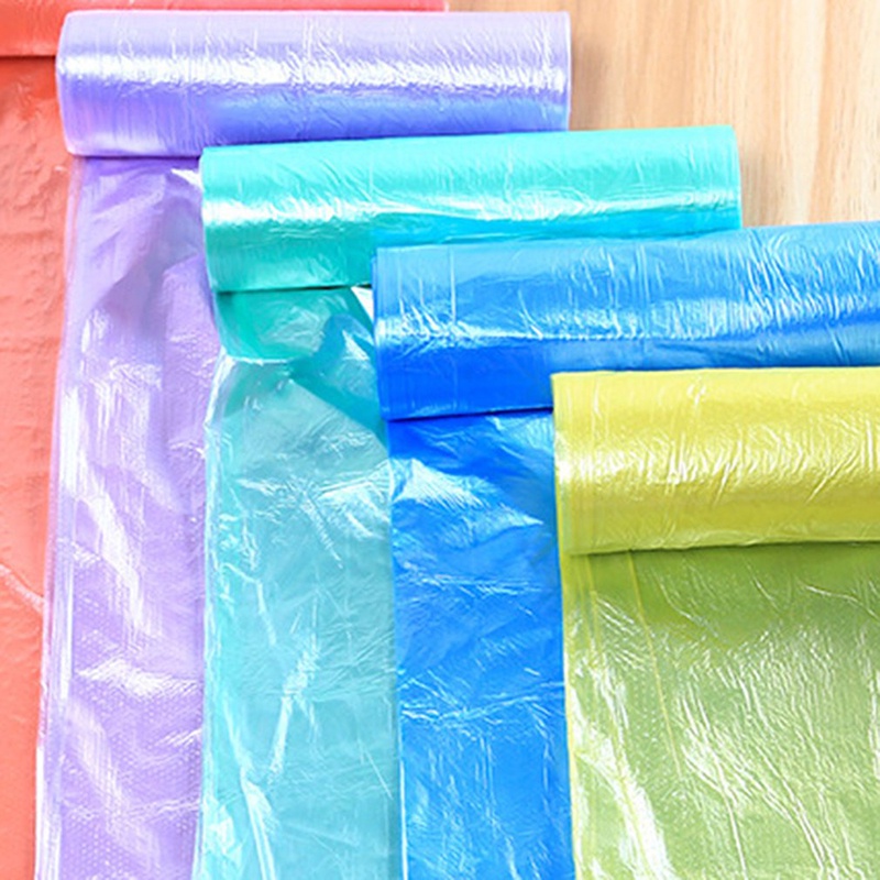 Garbage Bag Disposable Kitchen Rubbish Plastic Bag 75Pcs Beg Sampah ...