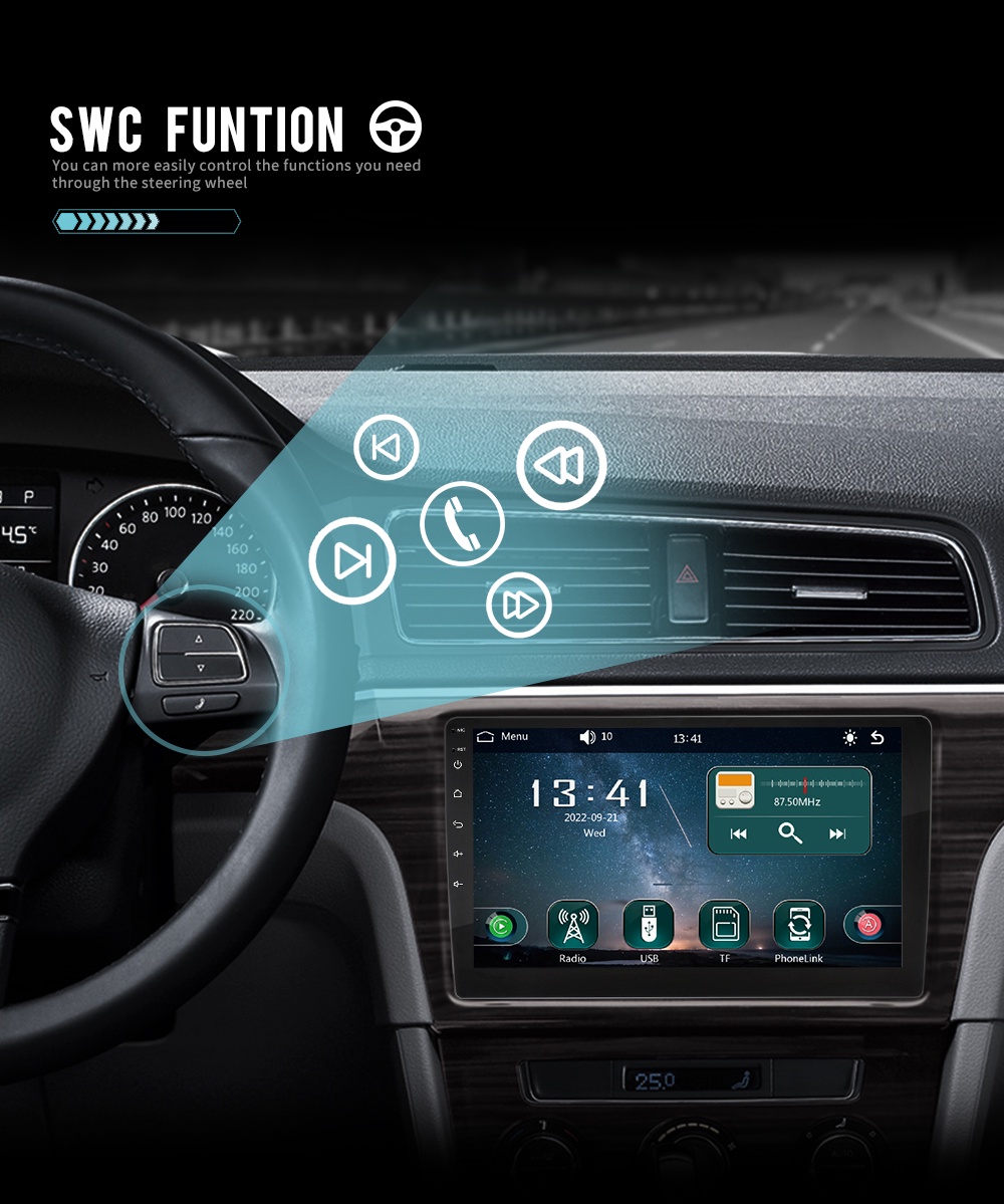 carplay Car Stereo linux system Wireless Carplay&Android Auto 7 " 9 ...