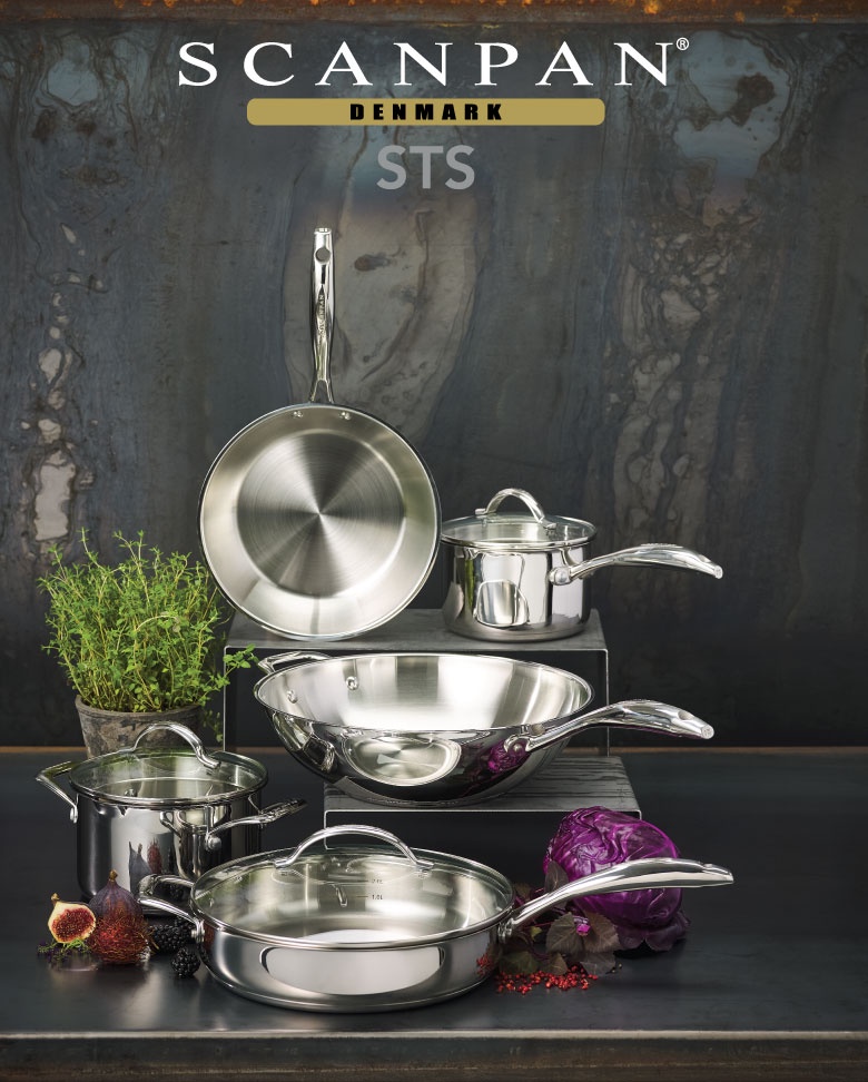 SCANPAN STS 28cm/4L Covered Sauté Pan | Shopee Singapore