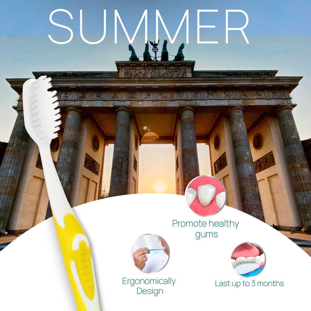 Dentiste' Germany's World's Best Toothbrush German Thick And Soft ...