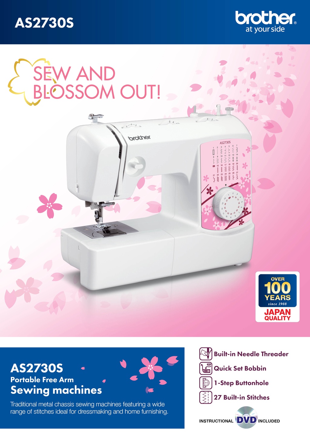 Brother AS2730S Sewing Machine | Shopee Singapore