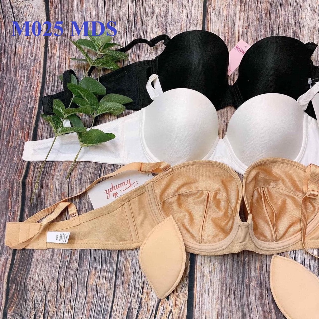 Triumph 025 women's cleavage-enhancing bra with underwire, foam padding ...