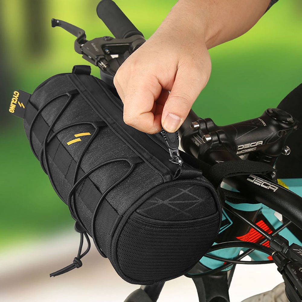 NEWBOLER 2.5L Large Capacity Bike Handlebar Bag 5 in 1 Portable Bicycle ...