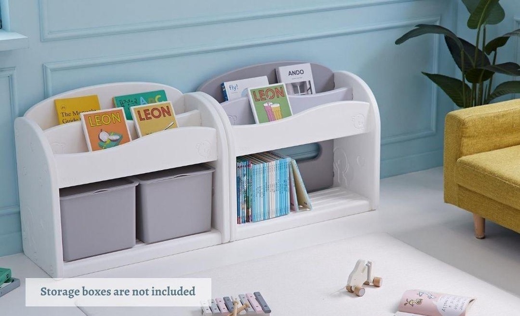 IFAM Easy Wave Book Shelf (4 Colors) | Shopee Singapore
