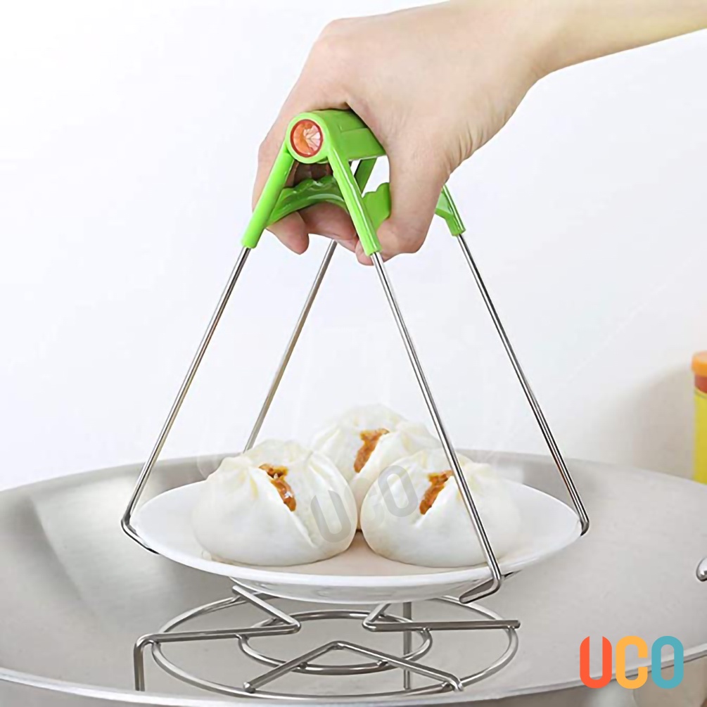 Food Clipper Folding Hot Plate Gripper for Hot Plates Microwave Oven ...