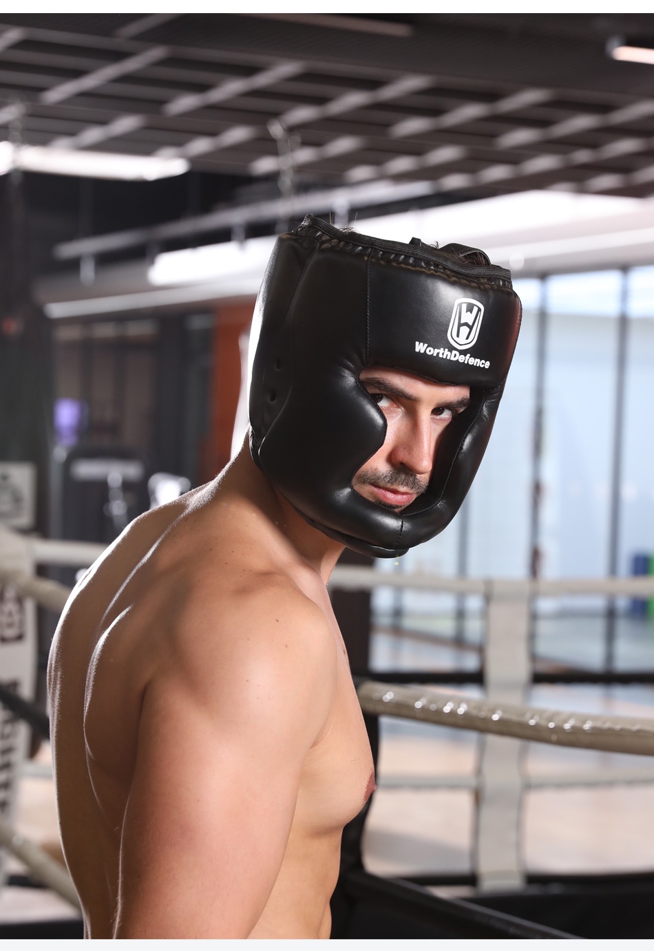 Worthdefence Kick Boxing Helmet PU Karate Muay Thai Guantes De Boxeo ...
