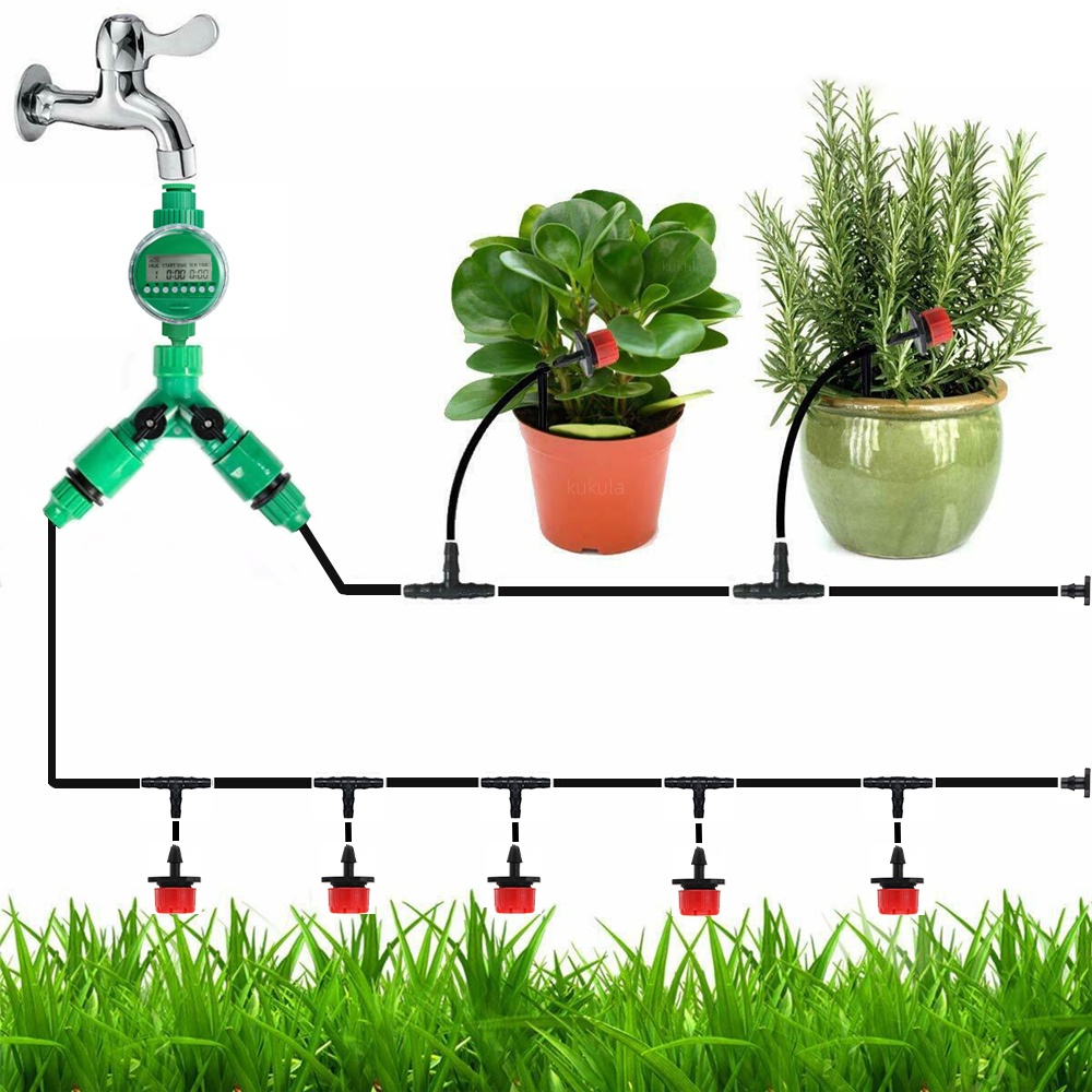 DIY Automatic Garden Micro Drip Irrigation System with Intelligent ...