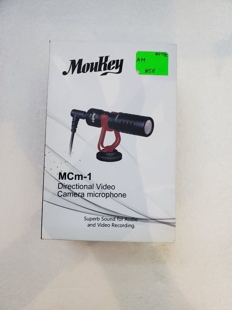 MouKey Universal Video Camera Microphone Vlogging Kit | Integrated ...