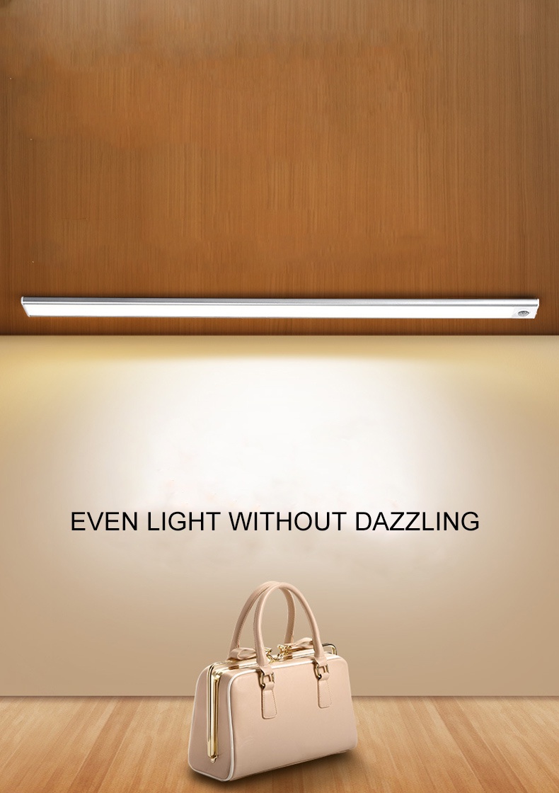 Sensor Light USB Rechargeable Body Induction Lamp Motion Magnetic ...