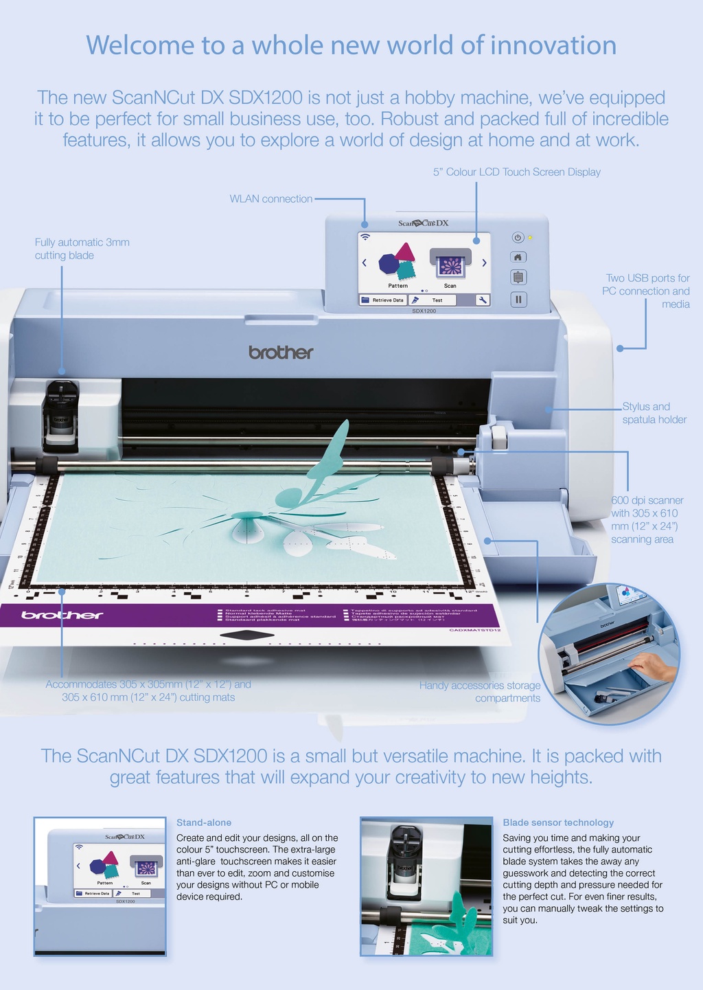 Brother SDX1200 ScanNCut | Shopee Singapore