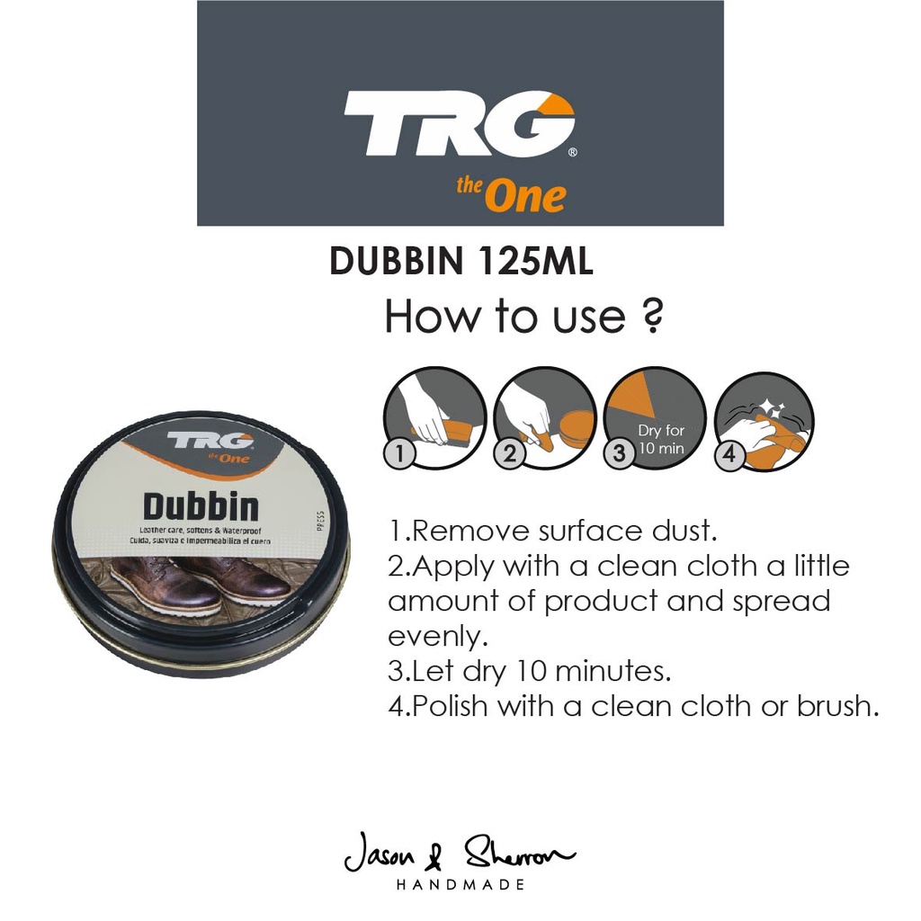 TRG the One Dubbin 125ml - A mineral origin dubbin, use to nourish ...
