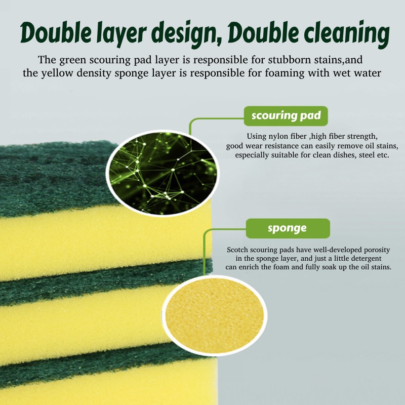 3M Scotch-Brite General Kitchen Utensils Sponge Pads Metal Ball ...