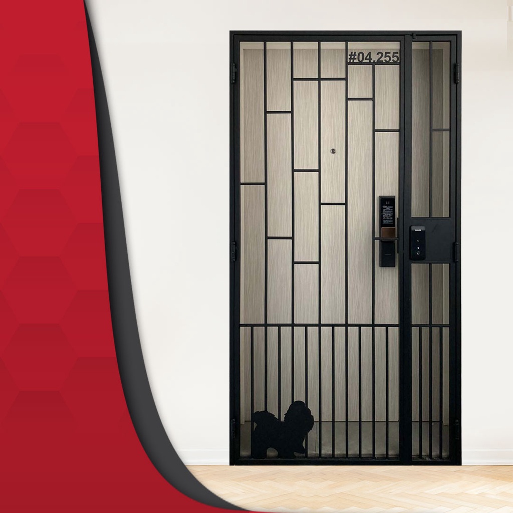 HDB Main Gate | Mild Steel Gate | Gate for BTO's, Condo's | Shopee ...