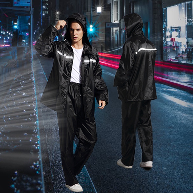 [SG stock]High Quality Adult waterproof jacket Raincoat motorcycle PVC ...