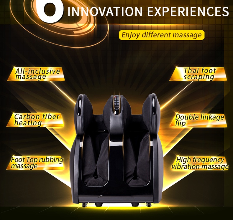 Jinkairui Electric Foot Massager Vibration Leg Massage Roller Scraping 2630