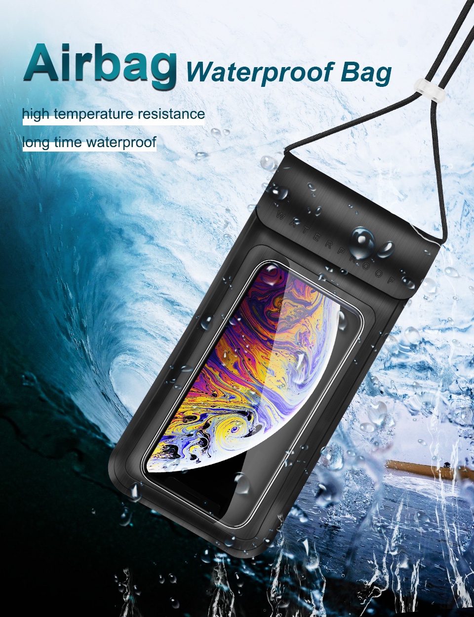 【SG】waterproof bag Phone Pouch handphone sling phone bag swimming bag ...