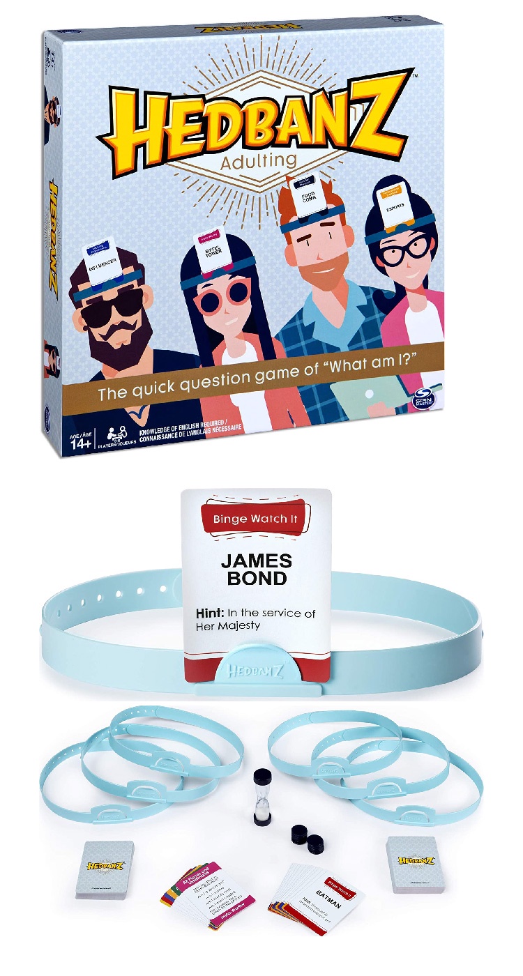 🌈 Hedbanz, Harry Potter Card Game Gift Toy Merchandise Family Board ...