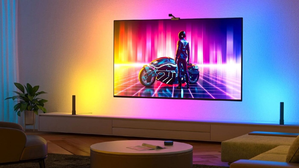 55-65 TV screen extension LED light Combo" Govee T1 Pro H605B ...