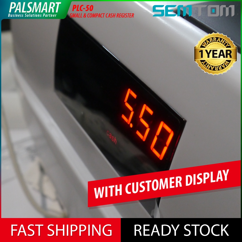 Cash Register Machine Semtom Machine PLC50 For Kedai Runcit Grocery ...