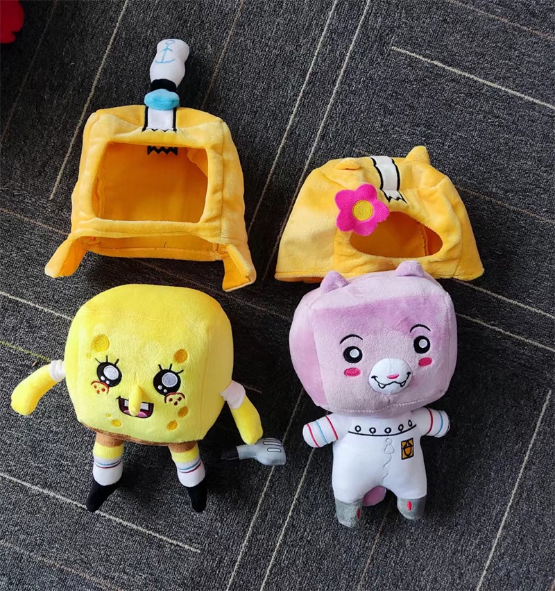 Newest Lankybox & SpongeBob SquarePants Plush Doll Crab Boss Squidward ...