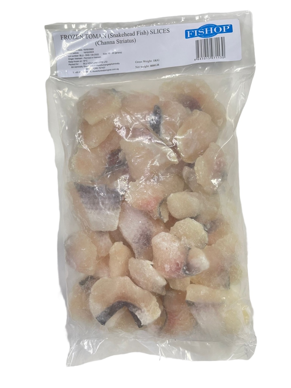 【Zuzen Food】Frozen Toman Fish Slice (多曼鱼片) | Shopee Singapore