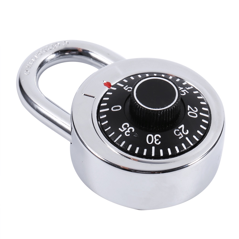 Moonbase Rotary Padlock Digit Combination Code Lock Safe Dial Number ...