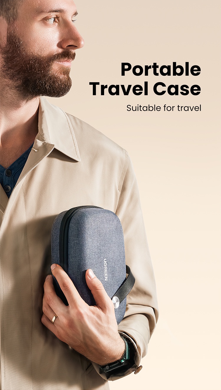 UGREEN Travel Case Gadget Bag Portable Small Electronics Accessories ...
