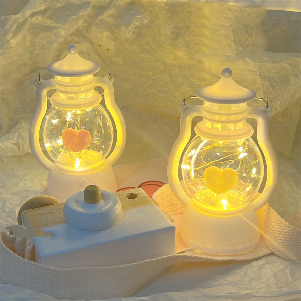 Love Heart Night Light Ins Table Lamp Bedroom LED Night Valentine's Day ...