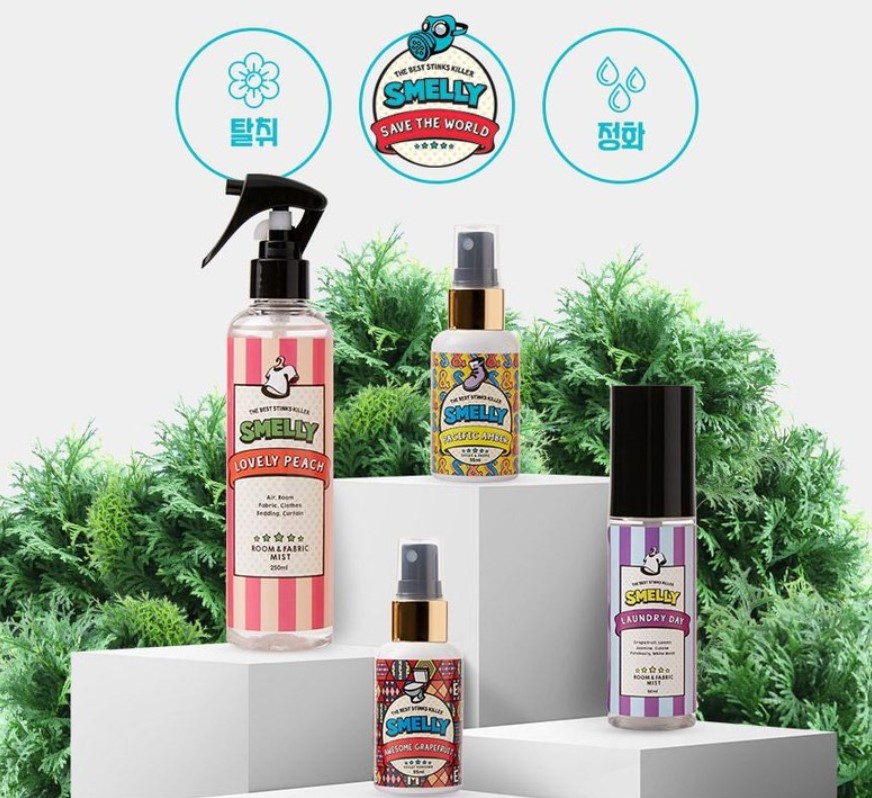 Smelly Room & Fabric Mist for Air, Room, Fabric, Clothes, Bedding 60ml ...