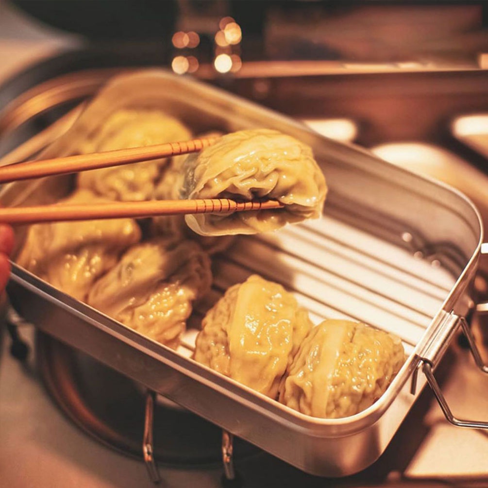 TWTOPSE Camping Aluminium Mess Tin Set Hiking Outdoor Lunch Box Mini ...