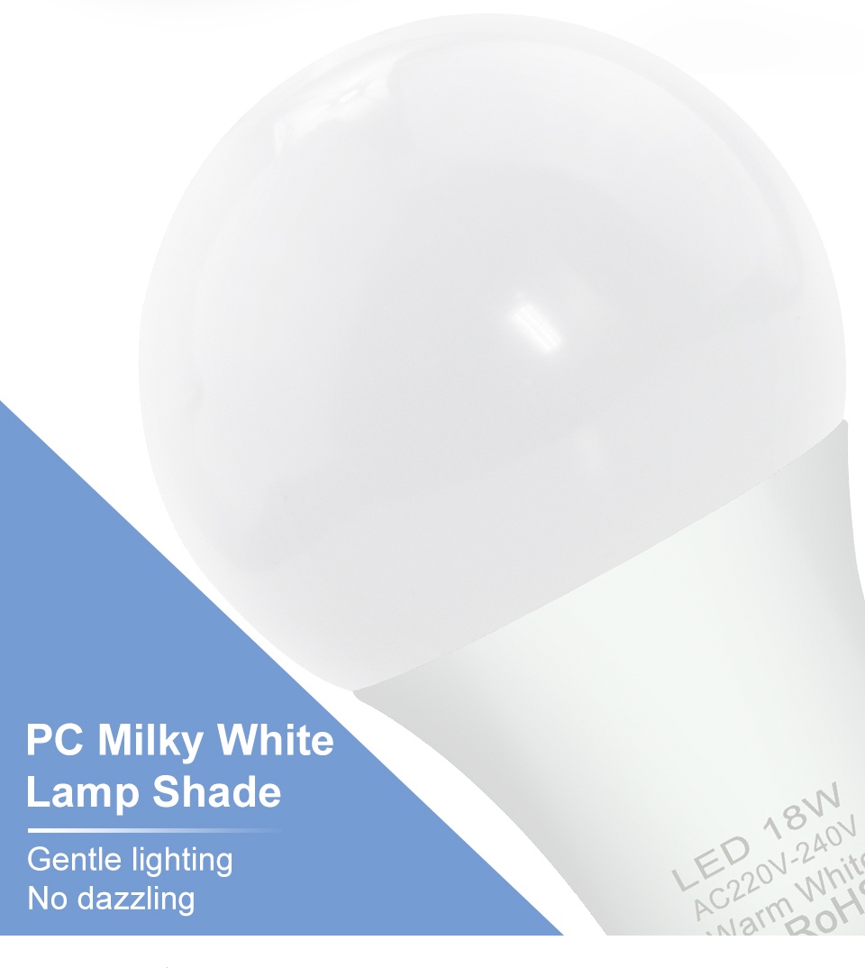 E27 LED Bulb E14 Lamp High Power Light Ball Bulbs 3W 6W 9W 12W 15W 18W ...