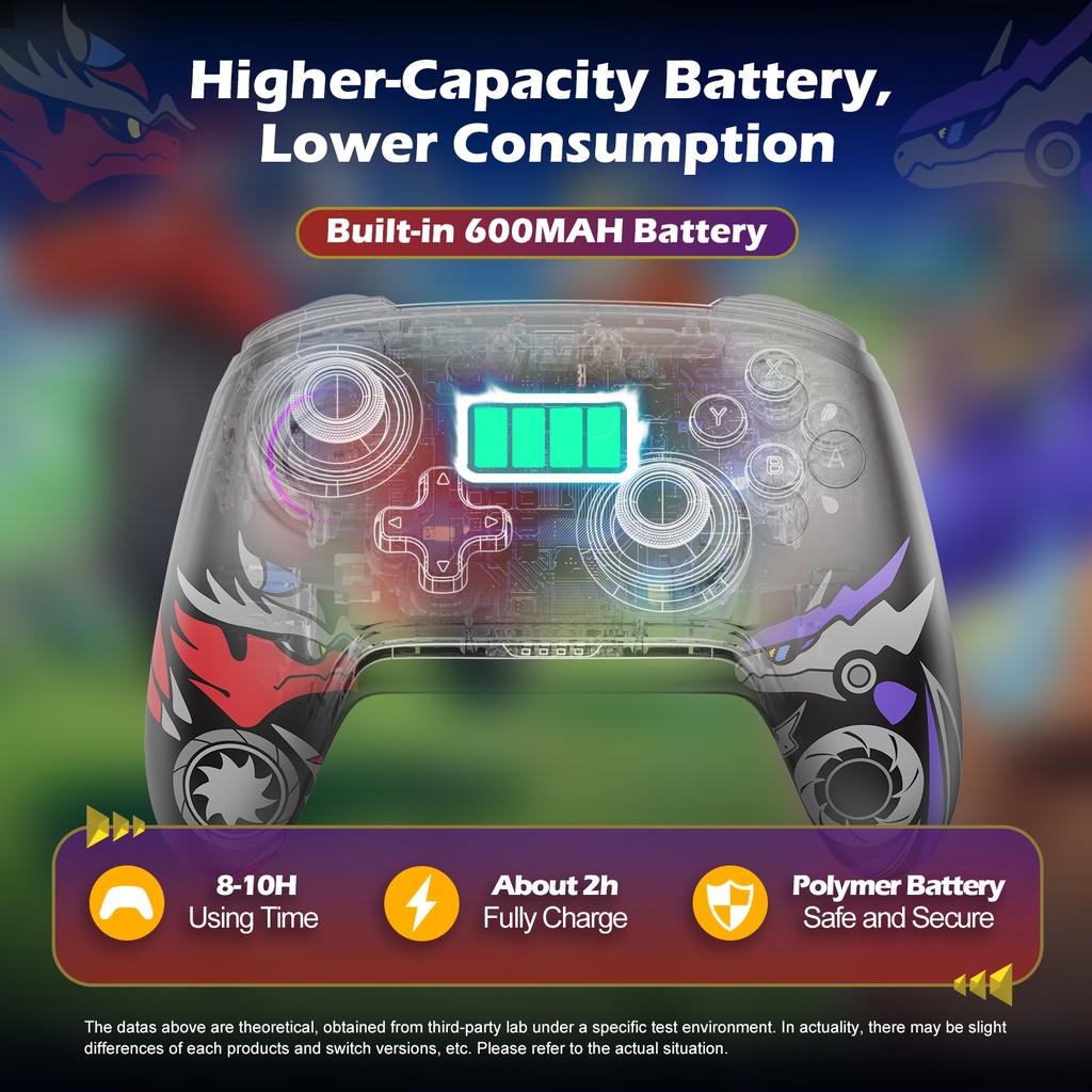 IINE Pokemon Scarlet & Violet Wireless Wake Up NFC Controller for ...