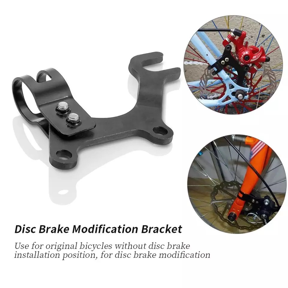 Premium Quality Bicycle Disc Brake Converter Modify Bracket Disk Brek ...