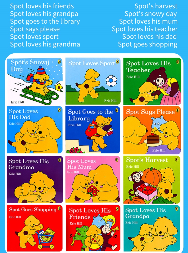 【SG STOCK】Spot Loves Story collection/ Spot's story library boxed set ...