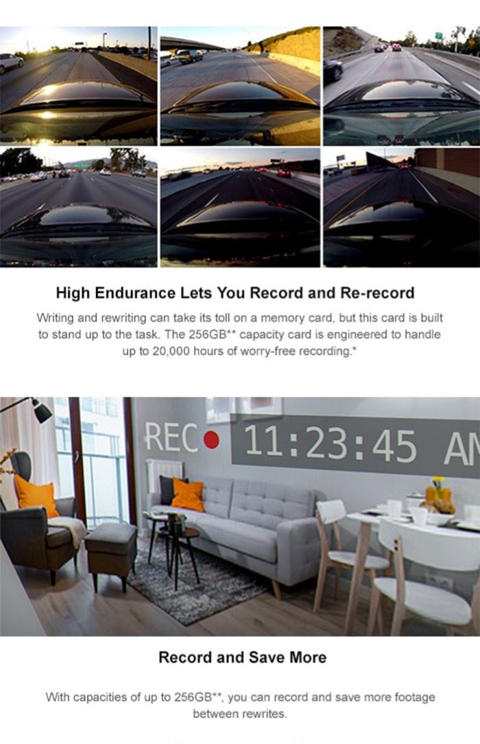 SanDisk® High Endurance microSD™ card [32GB/64GB/128GB/256GB] | Shopee ...