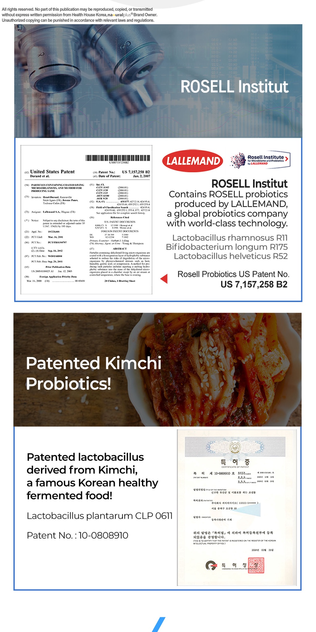 NATURALPLUS Korea Probiotics Lactobacillus 19 for Digestive, Immune ...