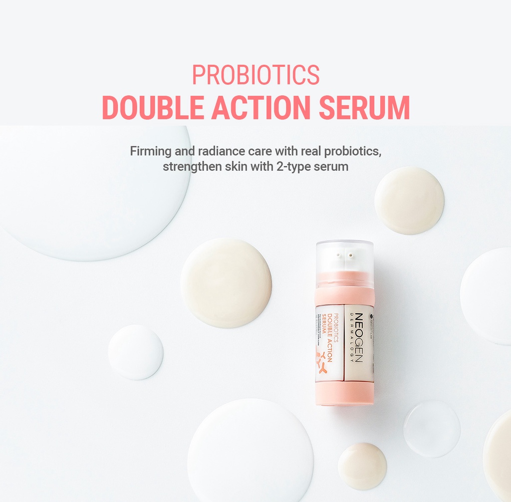 [NEOGEN DERMALOGY] Probiotics Double Action Serum (22g+22g) | Shopee ...