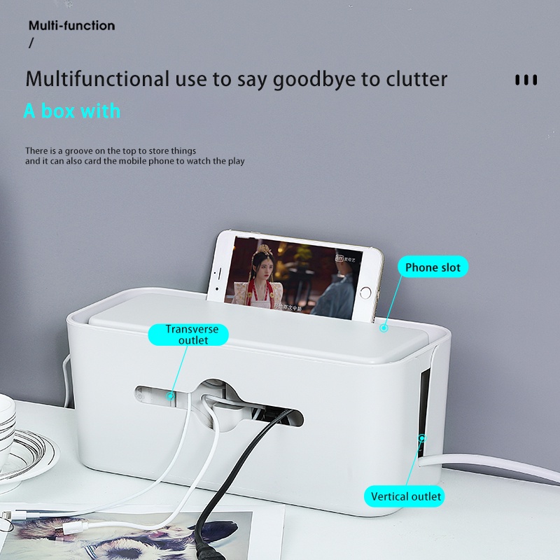 🔥Clearance Sale🔥Cable Storage Management Box Wire Organiser Router ...