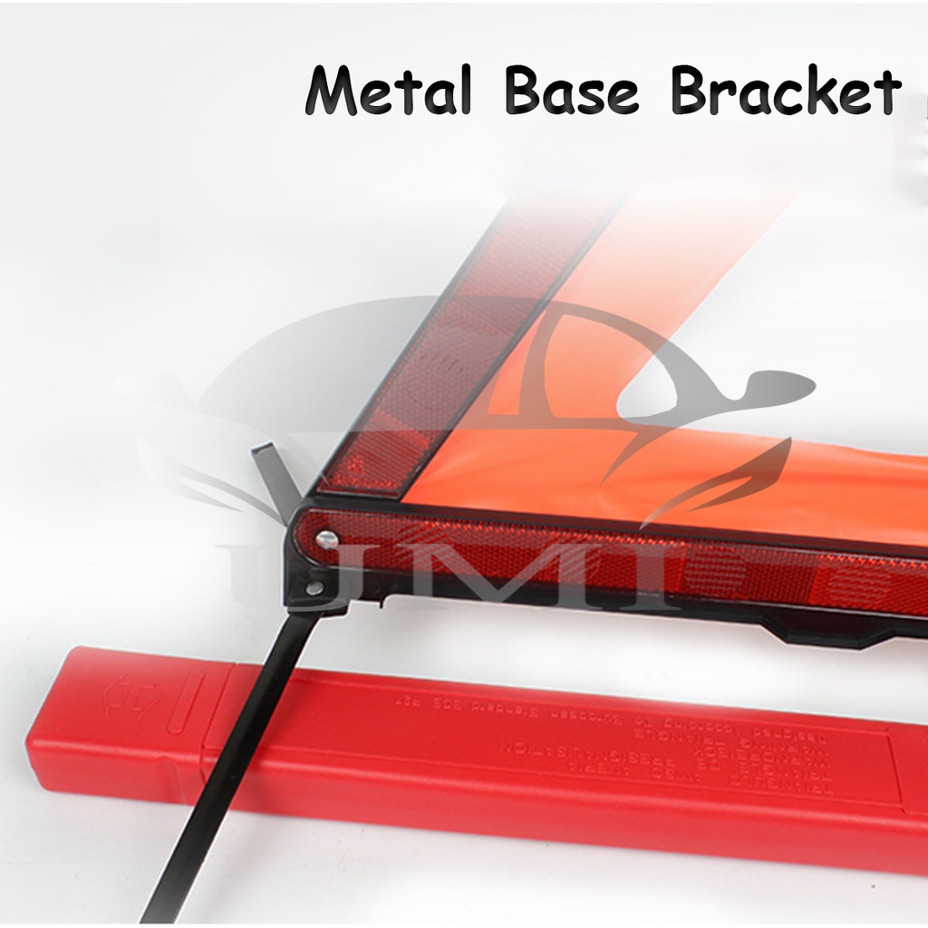 Car Triangle Foldable Warning Safety Road Sign Emergency Breakdown ...